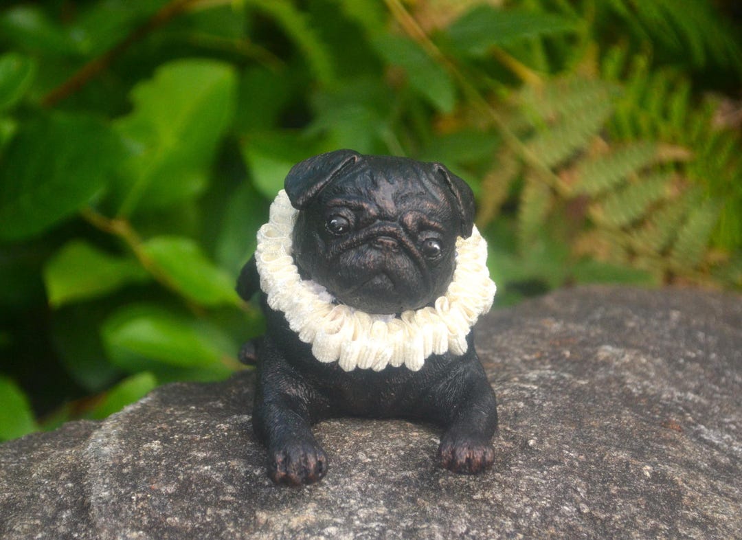 Pug Dog Memorial Figurine, Angel Wing Bronze Pug Statue, Pug Mom Gift ...