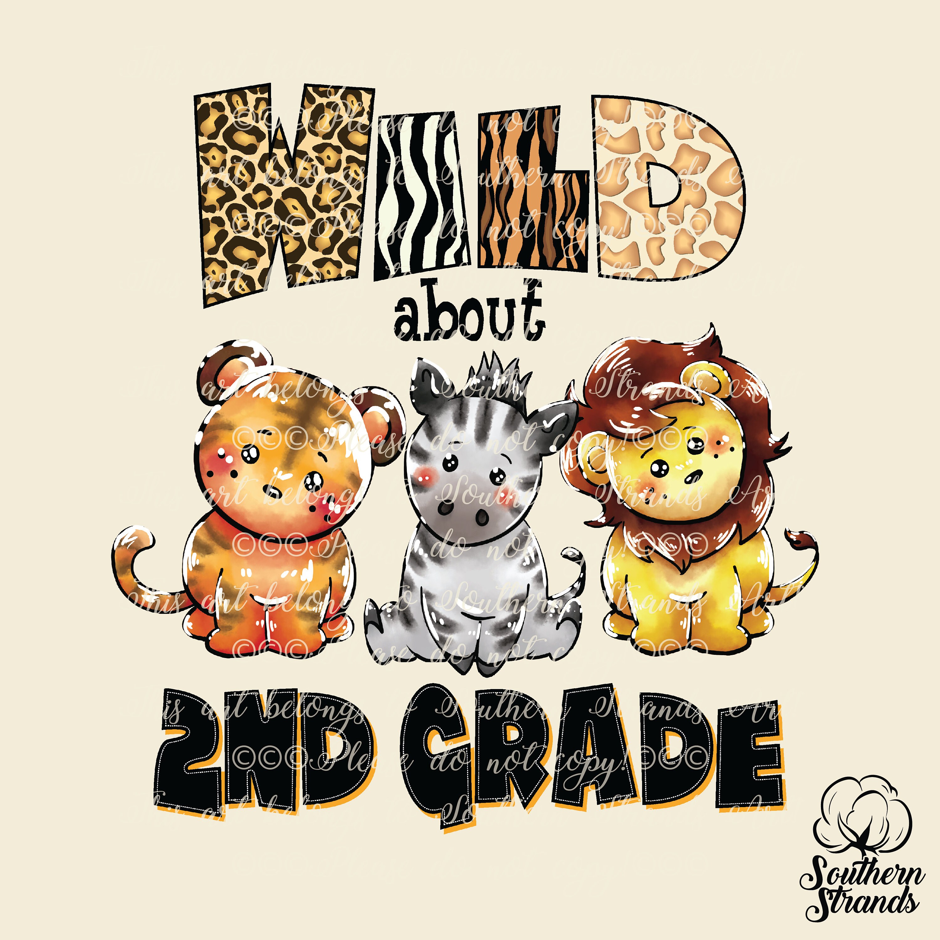 FULL SET Wild About School Back to School Pre-k Through - Etsy