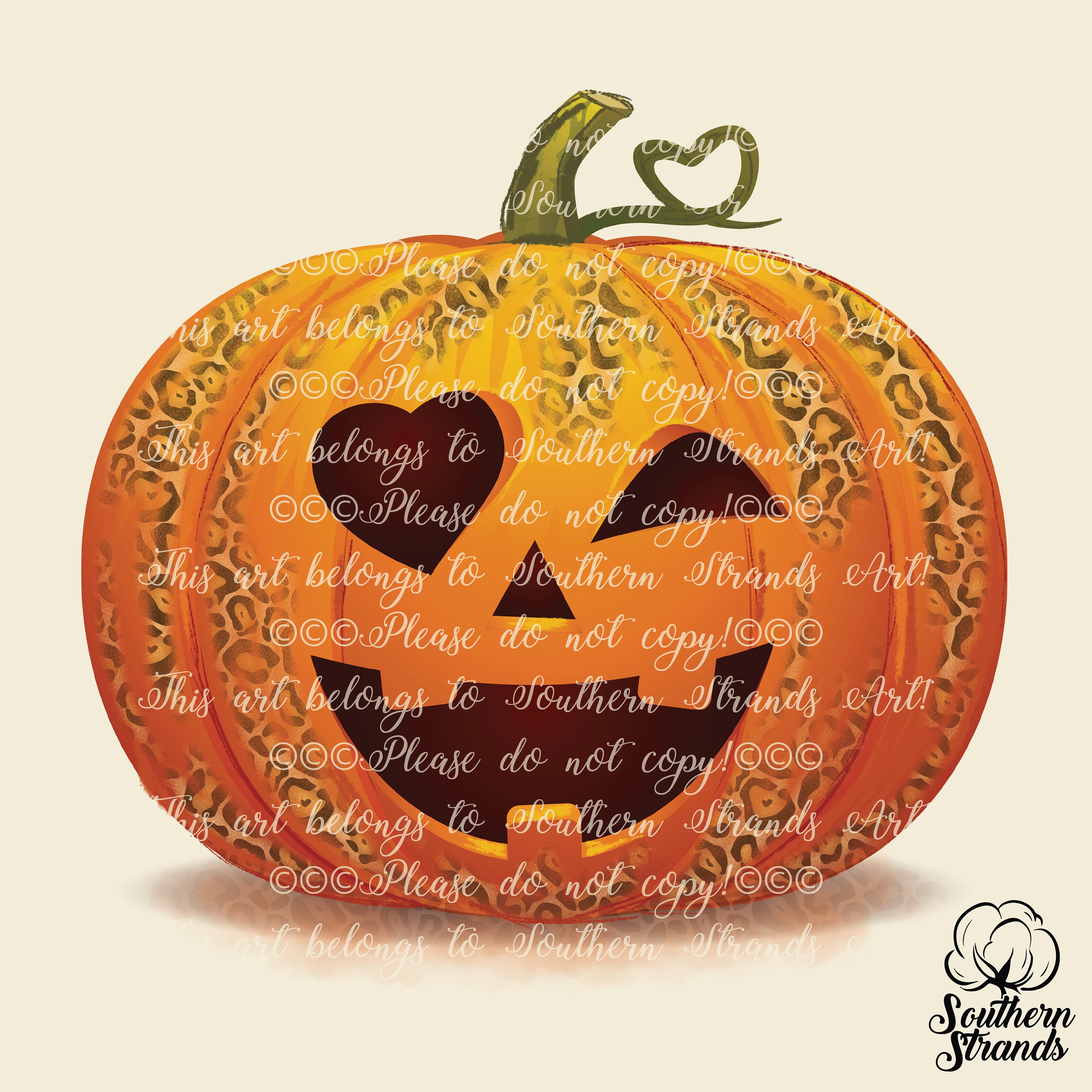 Leopard Pumpkin - Add Your Own Text - PNG Digital Download Design - Etsy