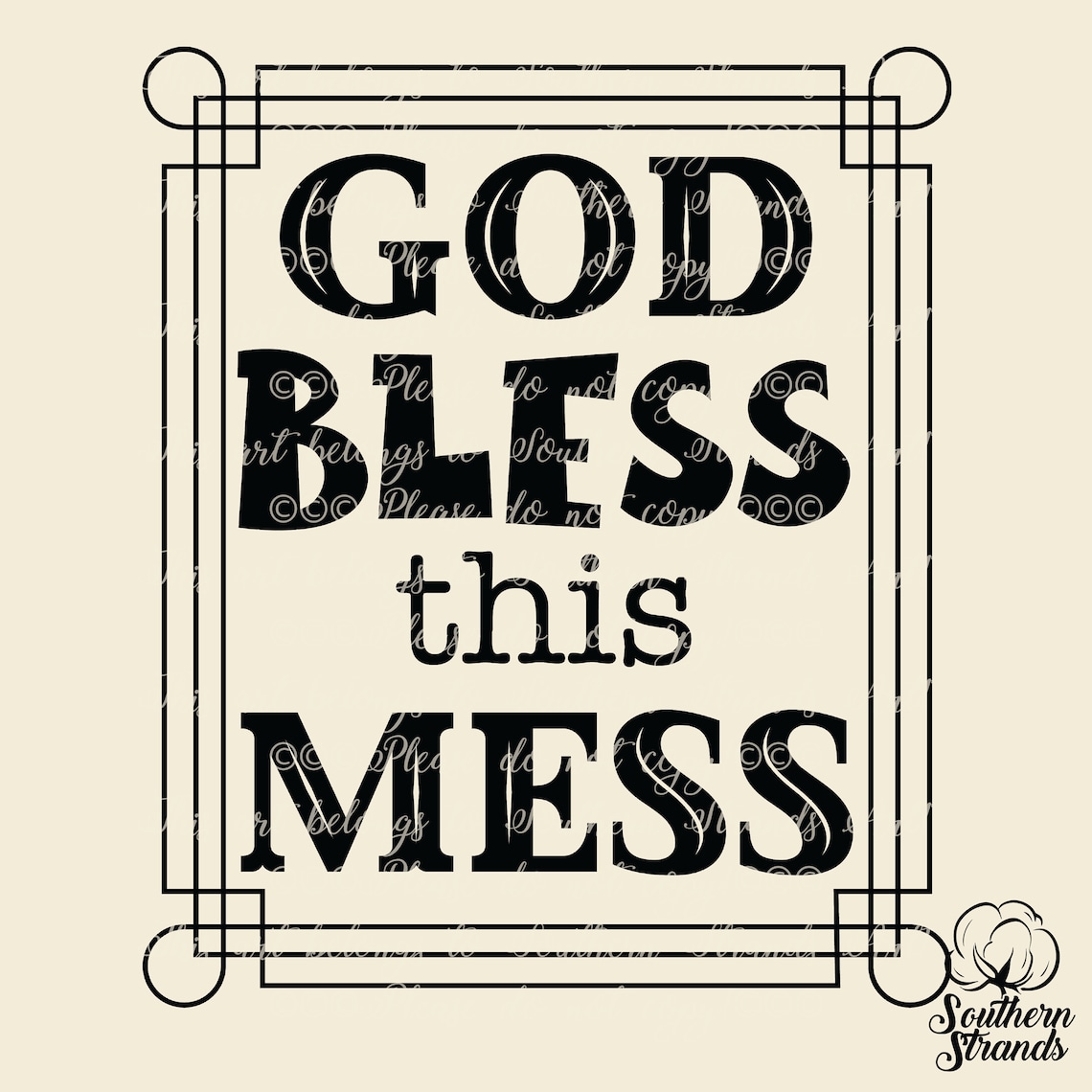 God Bless This Mess PNG Digital Download Design - Etsy