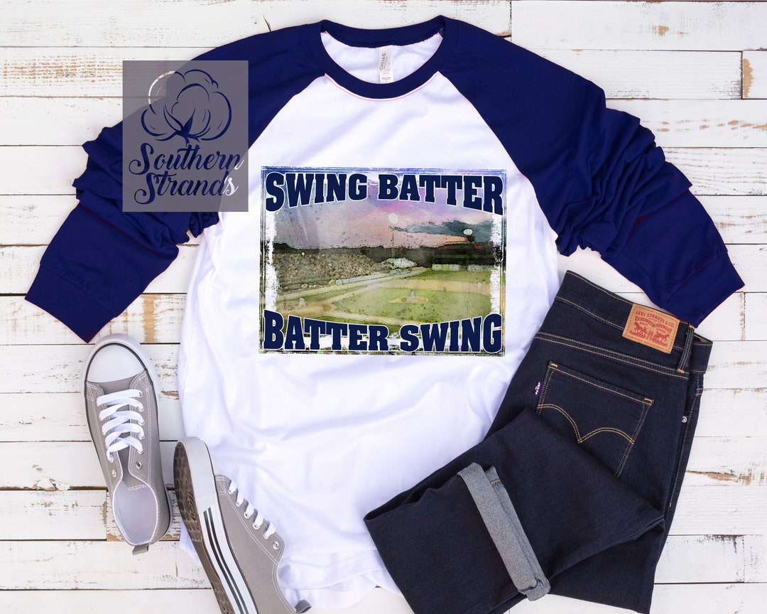 Swing Batter Batter Swing Watercolor Baseball Field | PNG Digital ...