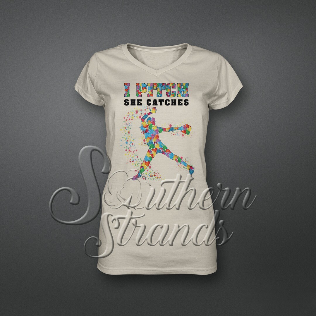 PNG "i Pitch" Softball Splatter Digital Download Design + FREE ...