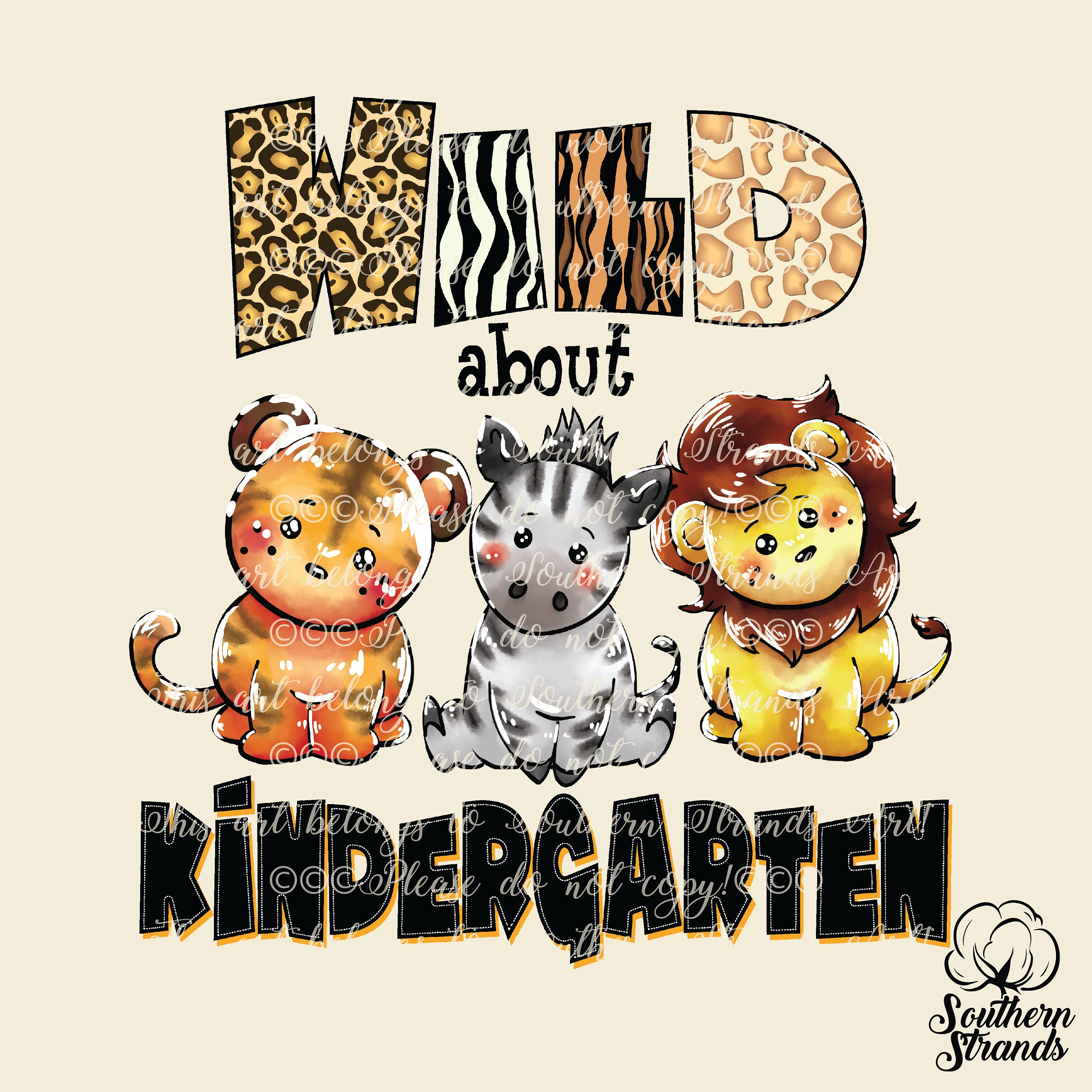 FULL SET Wild About School Back to School Pre-k Through - Etsy