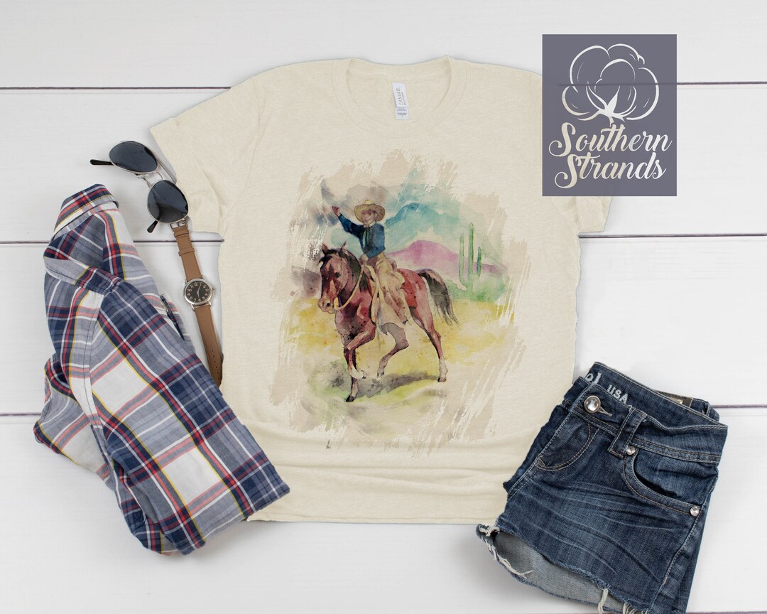 Watercolor Saddle Up- PNG Digital Download Design - Etsy