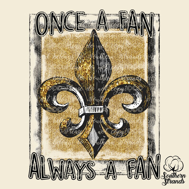 PNG "once a Fan" - Digital Download Design - Etsy