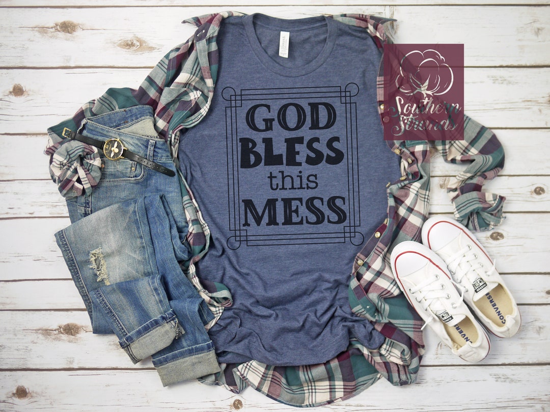 God Bless This Mess | PNG Digital Download Design | Sublimation Design ...