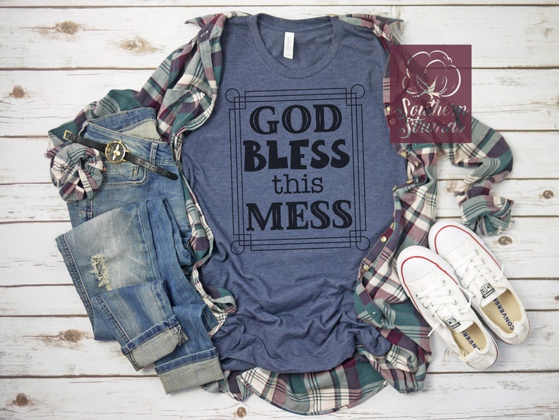 God Bless This Mess PNG Digital Download Design - Etsy