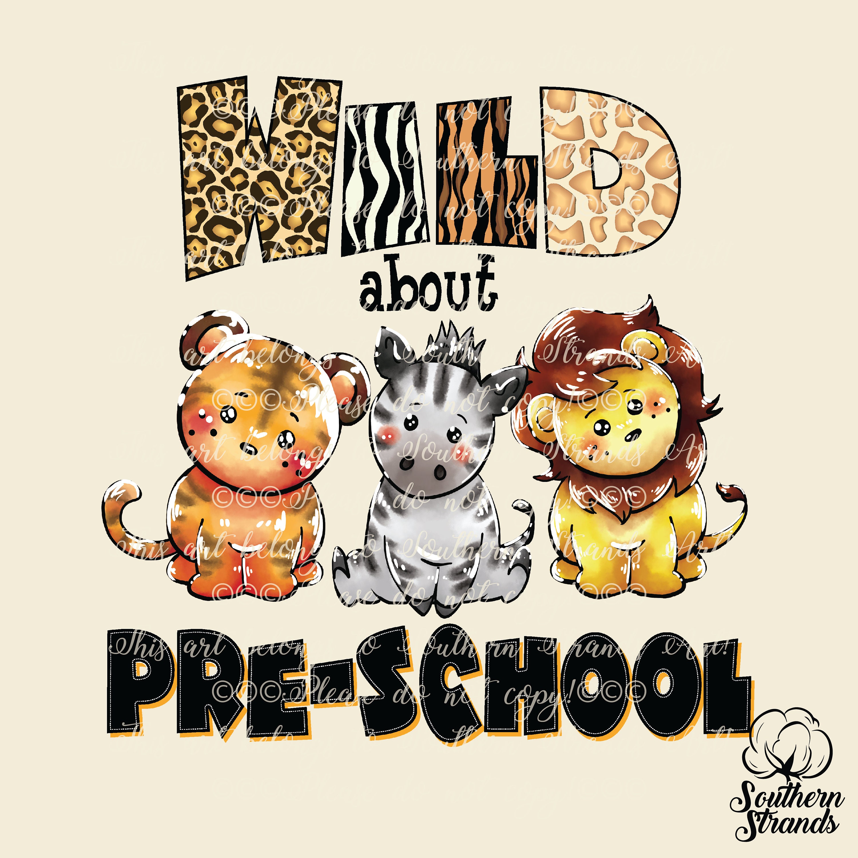 FULL SET Wild About School Back to School Pre-k Through - Etsy