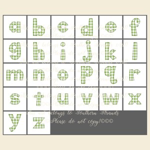 FLASH SALE PNG "green Plaid Alpha Kit"- Digital Download - All 26 ...