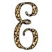 PNG "leopard Vine Monogram" Collection - Digital Download Design - All ...