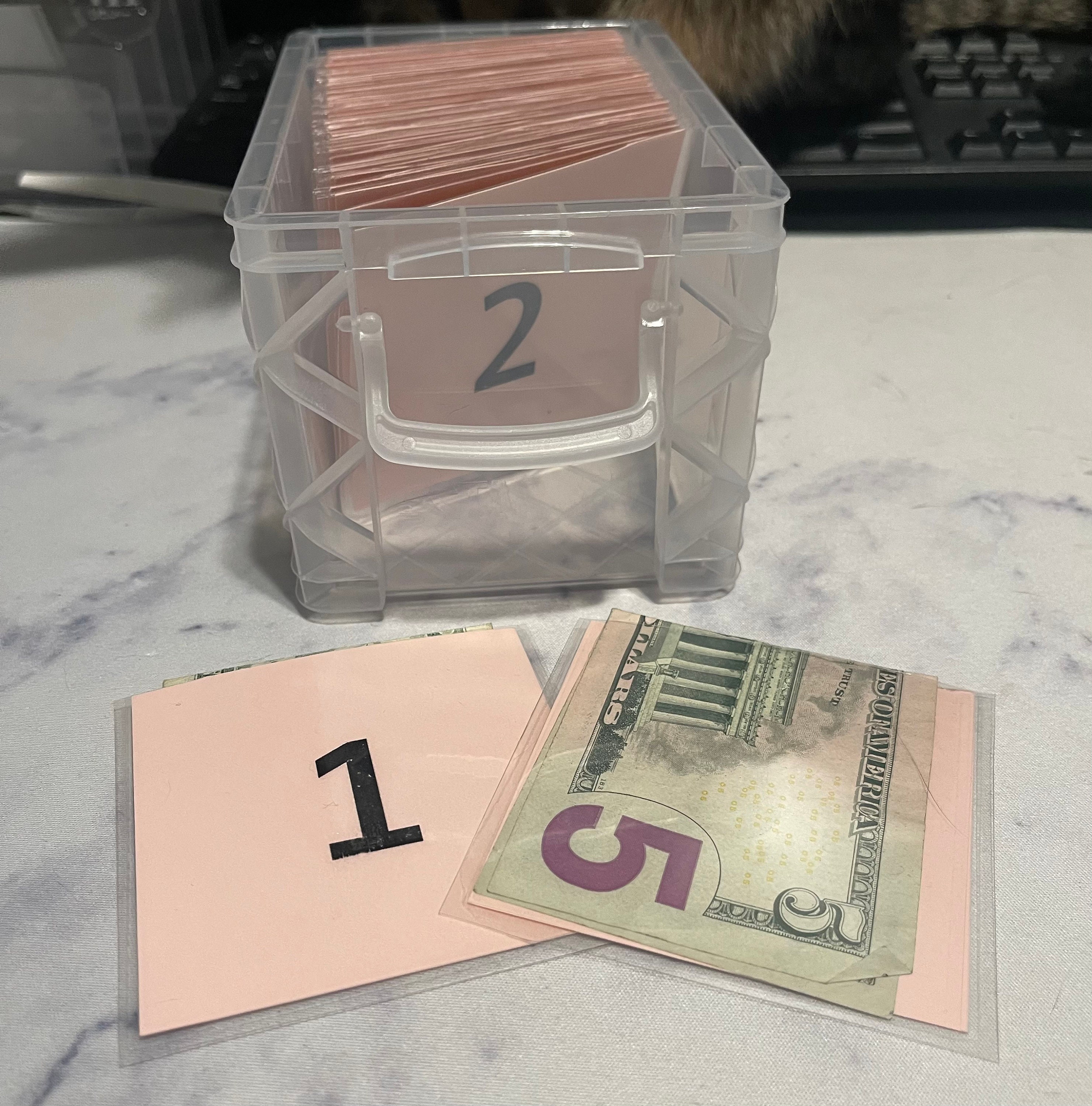 100 Envelope Challenge - Etsy