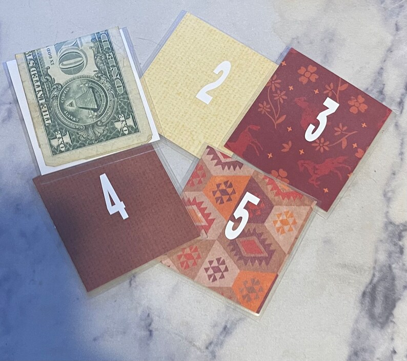 100 Envelope ONLY Saving Challenge W/ Decal Numbers 1-100. - Etsy