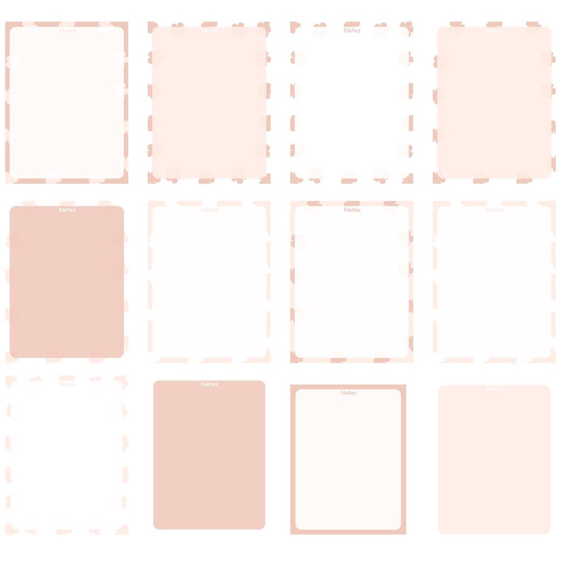 Printable Notes 160 Pages PDF | Printable & Digital Download | Note ...
