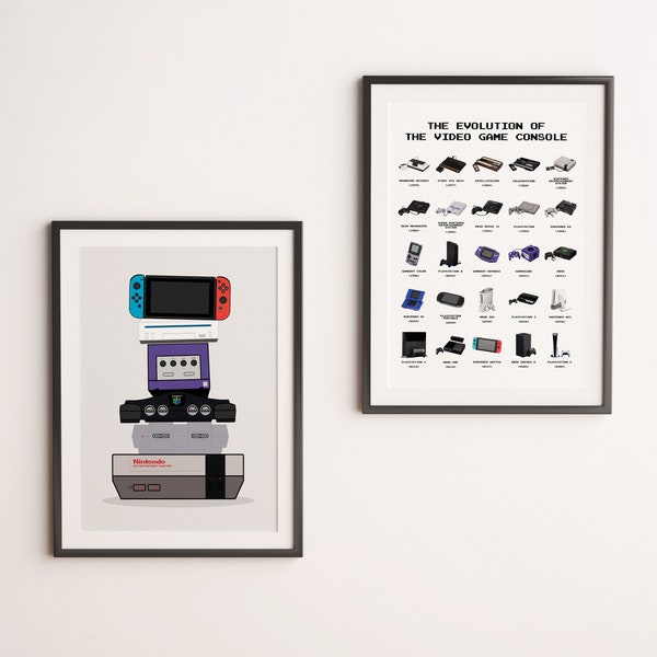 The Evolution of the Video Game Console - Etsy New Zealand