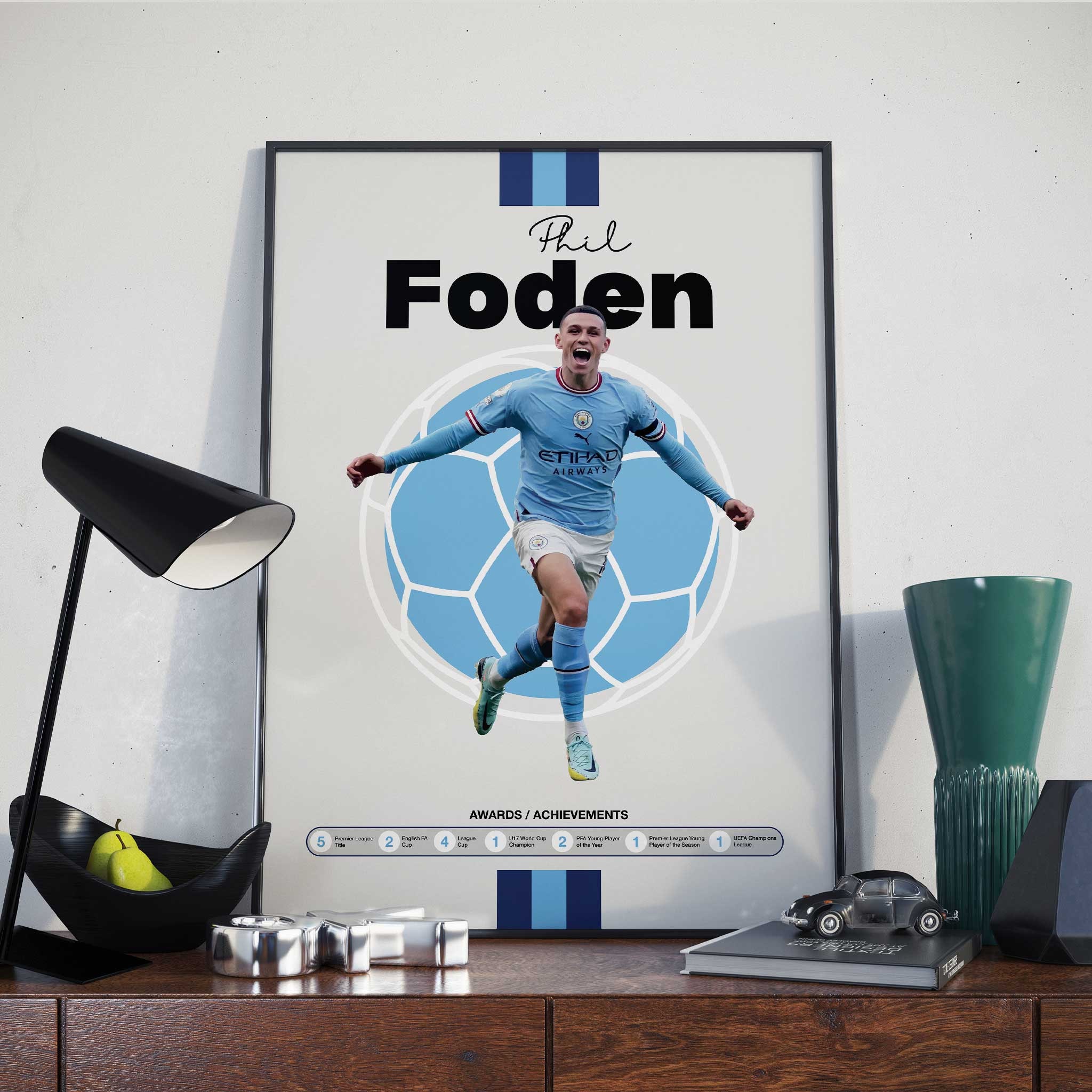 Phil Foden Poster / Football Poster / Soccer Print / Wall Art - Etsy UK