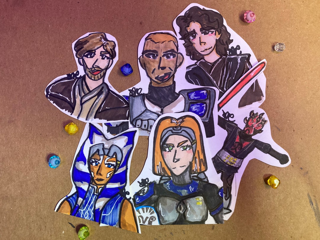 The Clone Wars Season 7 Stickers - Etsy