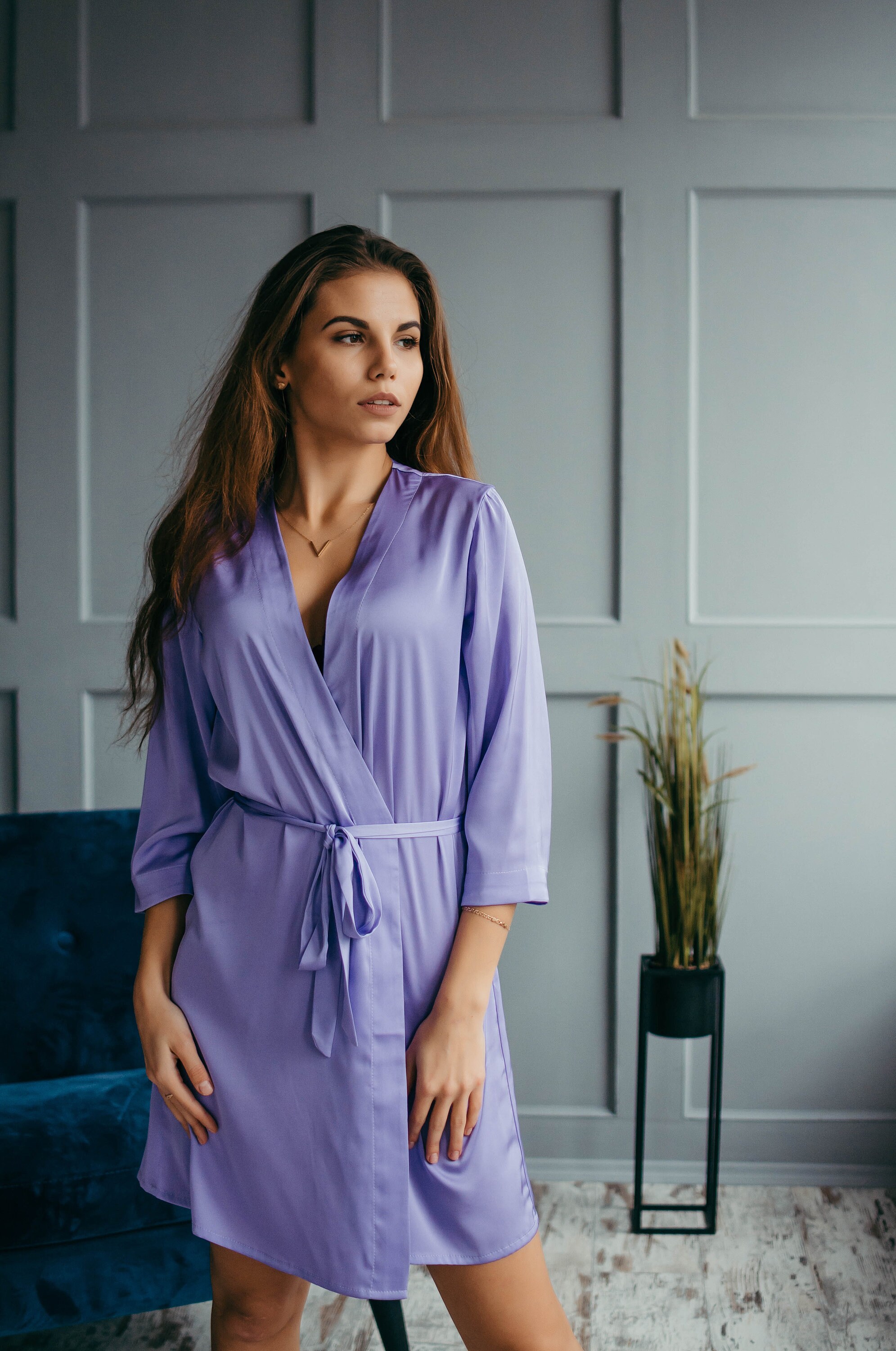 Satin Robe Satin Wedding Robes Satin Bridal Robes | Etsy