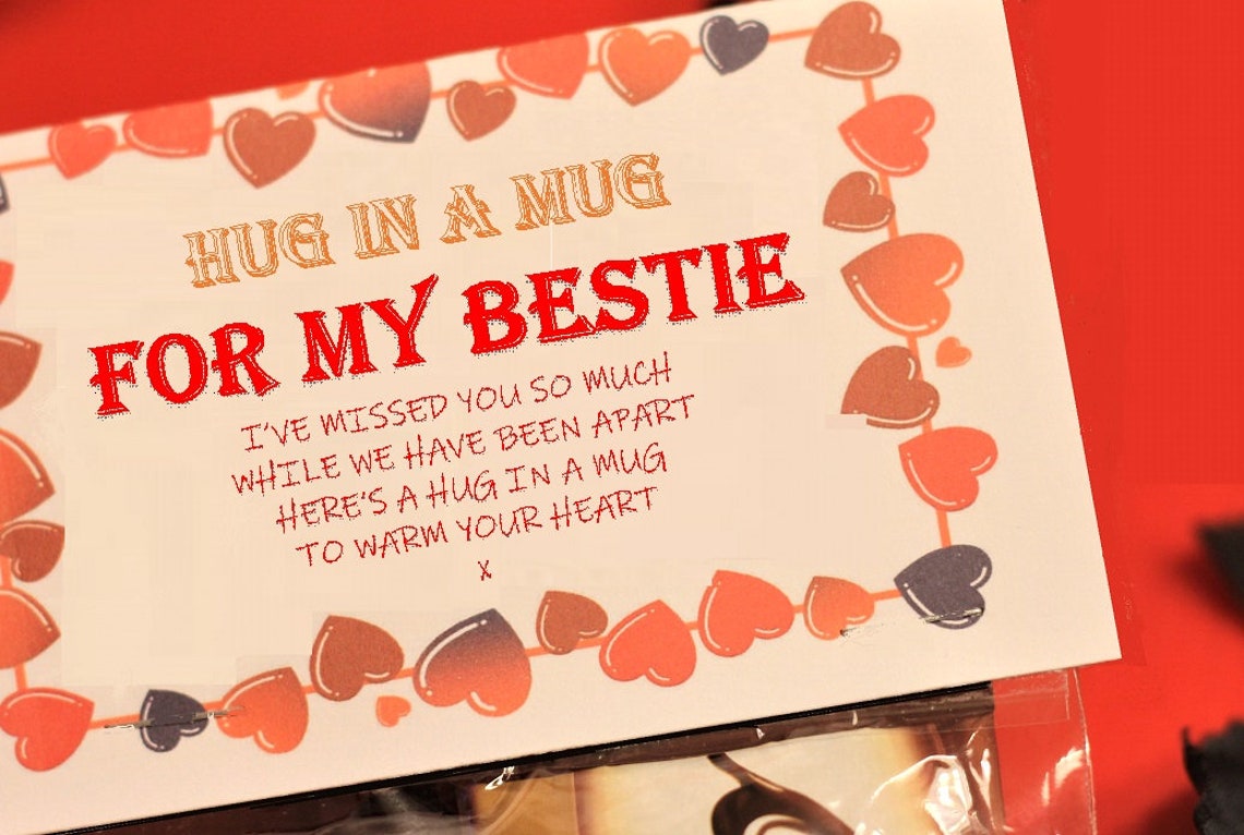 Cute Hug For My Best Friend/My Bestie Hug Gift Send A Hug in | Etsy