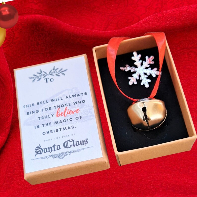 Polar Express Bell Believe Bell Santa Bell Personalised - Etsy UK