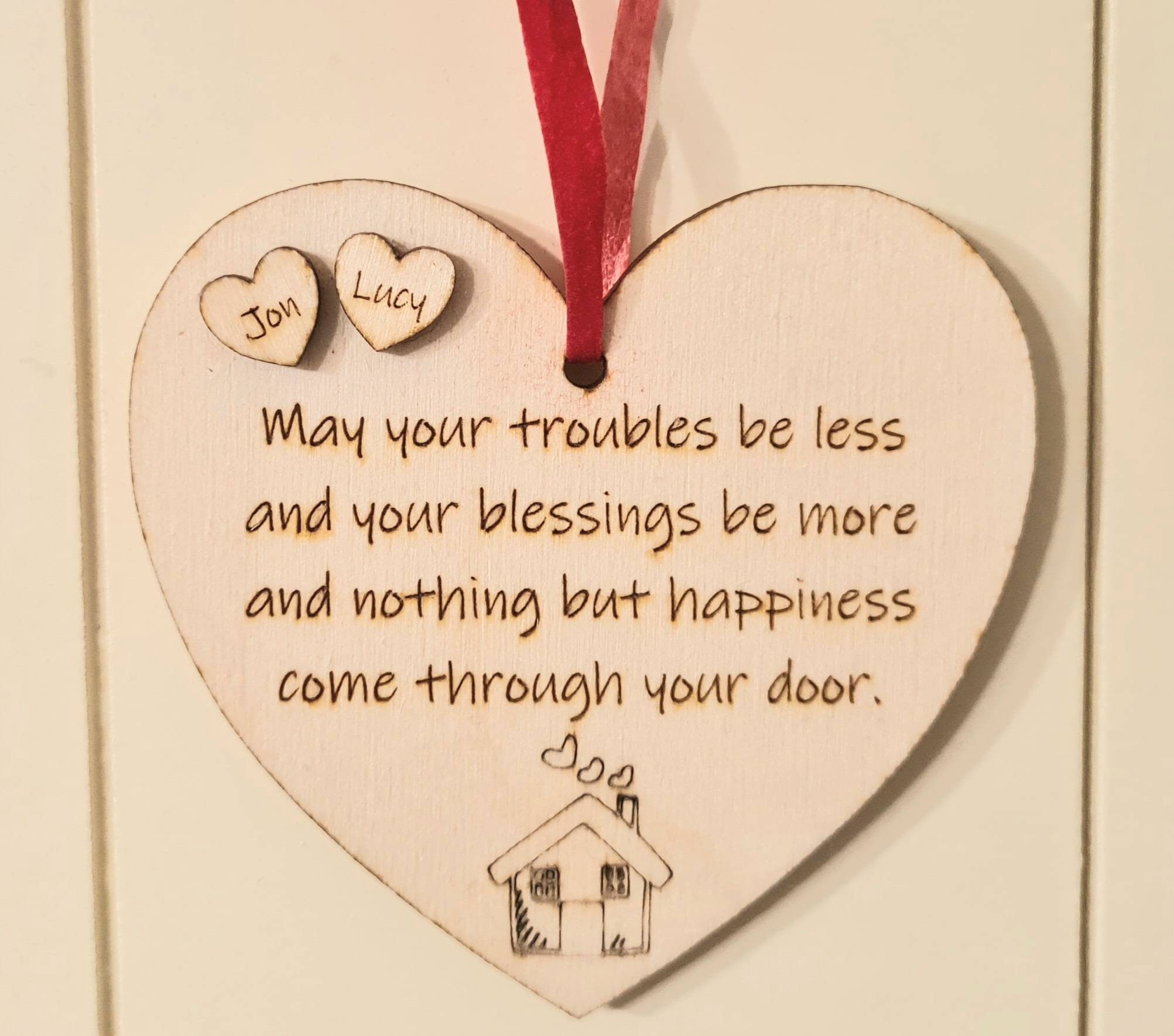 New Home Gift Congratulations on Your New Home, Personalized Gift ...