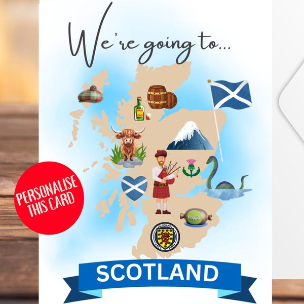 Scottish Cards - Etsy UK