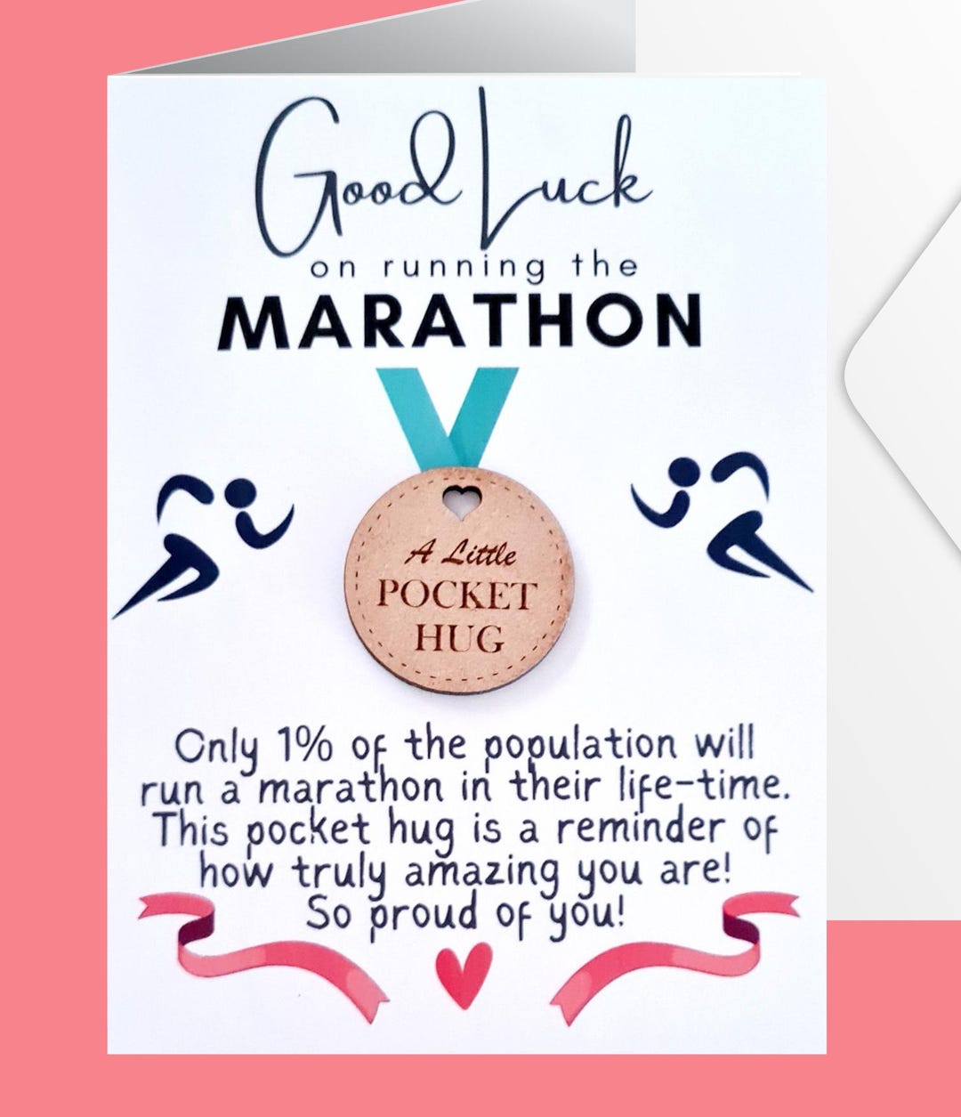 Good Luck Marathon Card Marathon Training Motivation Gift Marathon ...