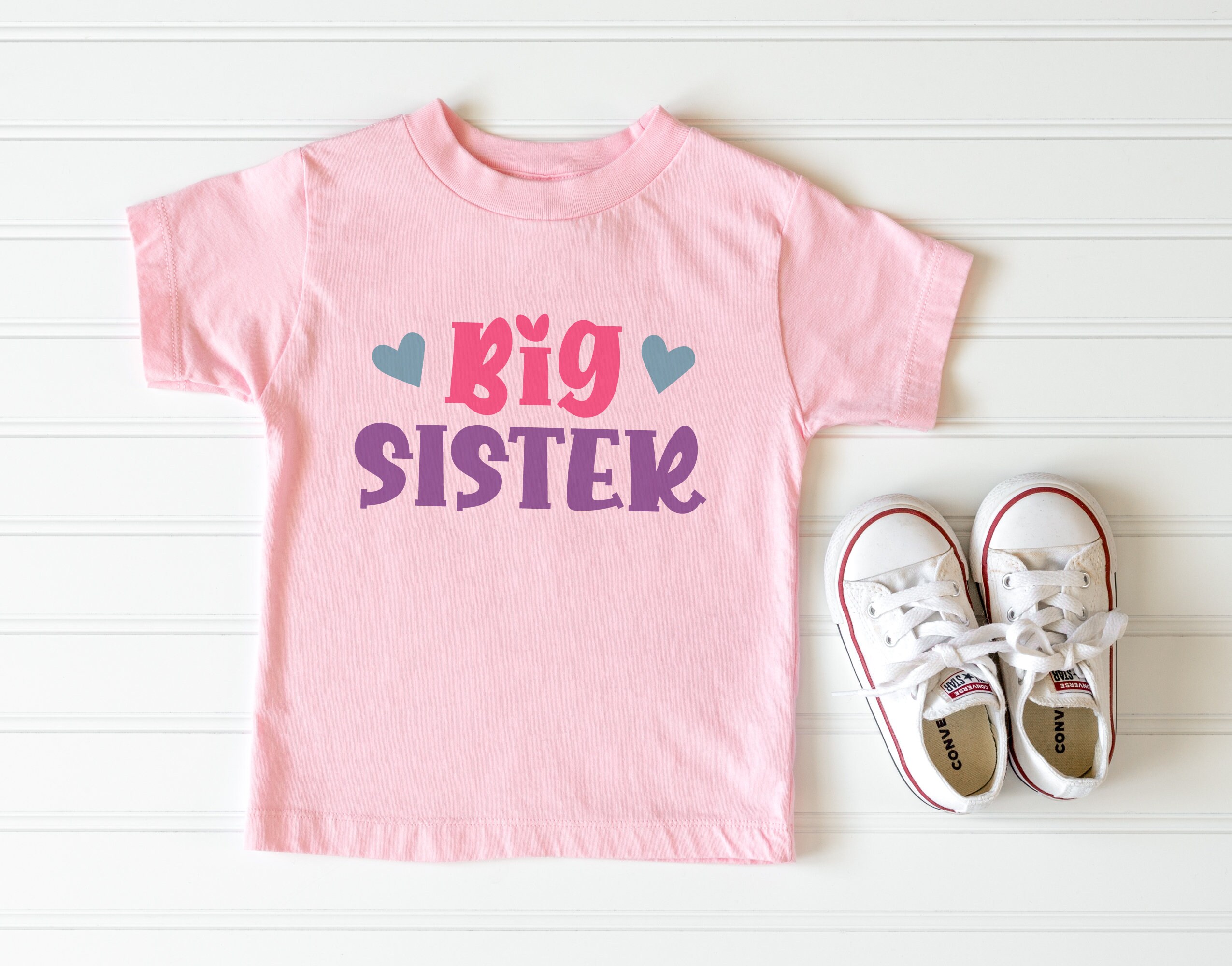 Big Sister SVG for Commercial Use, Layered SVG Cut File, Big Sister PNG ...