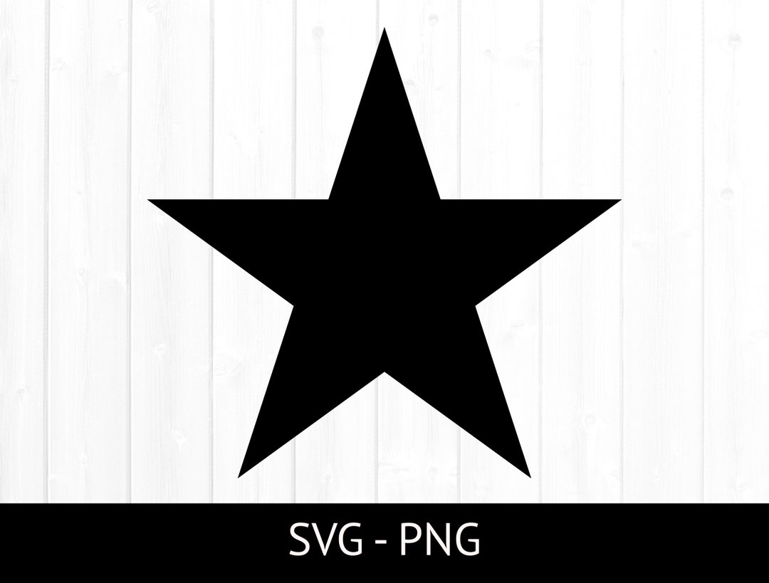 Star Svg Cut File, Commercial Use Cutting Machine File, Basic Star Png ...