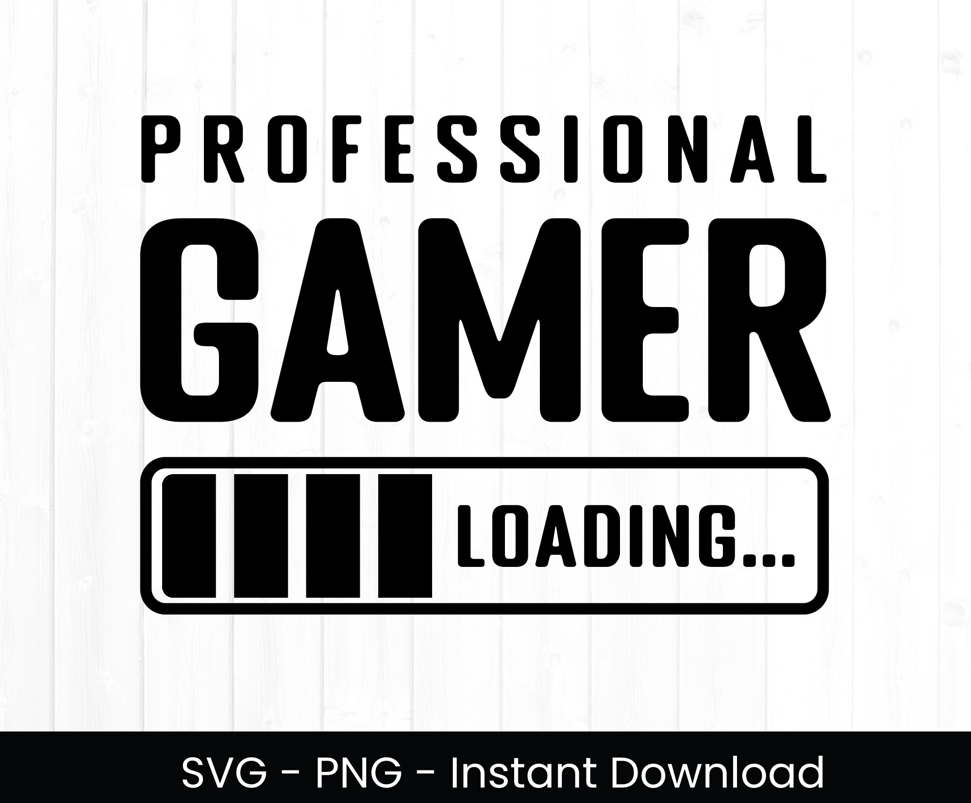 Professional Gamer Loading Svg Commercial Use SVG Gaming - Etsy UK