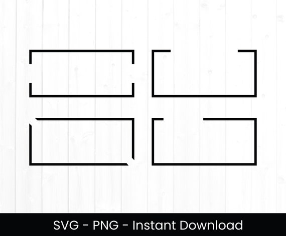 Split Rectangle Svg, Frame Svg, Border Svg, Png,pdf | atelier-yuwa.ciao.jp