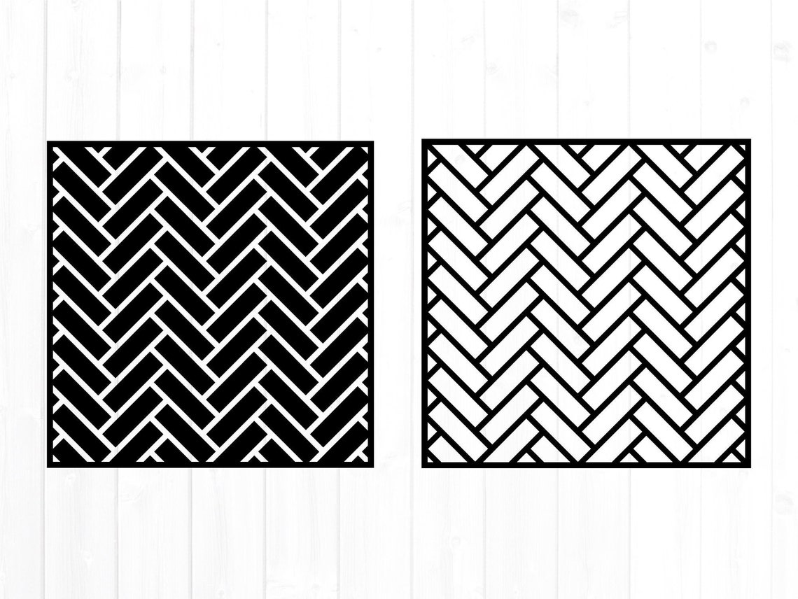 Herringbone Svg Cut File Herringbone Pattern Cricut | Etsy