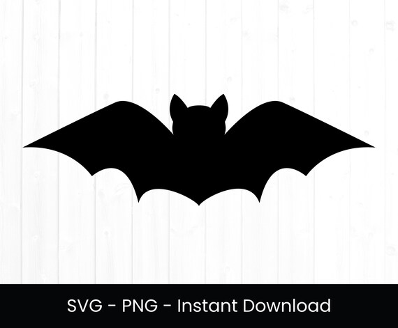 Bat SVG for Cricut Bat Svg for Commercial Use Cut File | Etsy