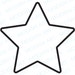 Star Svg for Commercial Use, Star Outline Png, Rounded Star Design ...