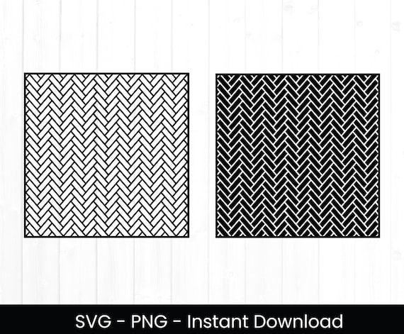 Herringbone Svg Cut File Commercial Use Png Herringbone | Etsy