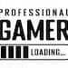 Professional Gamer Loading Svg, Commercial Use SVG , Gaming Png, Video ...