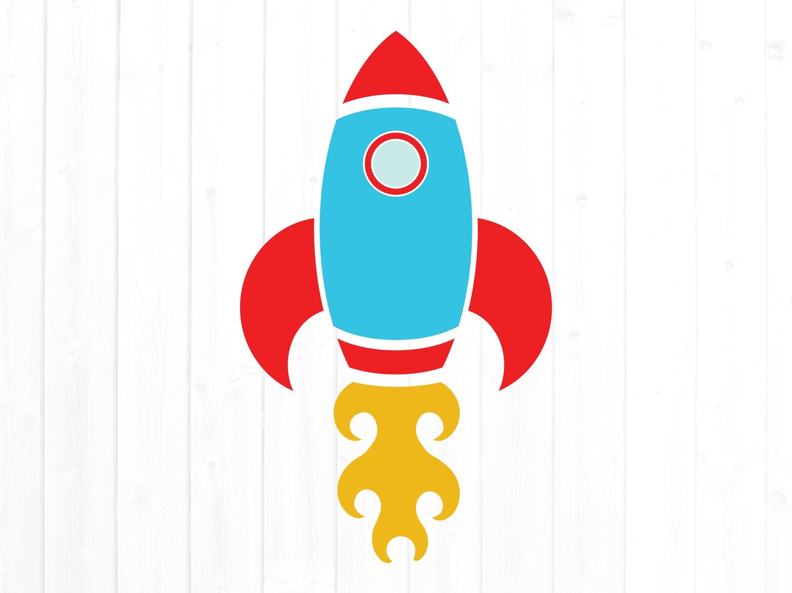 Rocket SVG for Commercial Use Spaceship for Cricut Layered - Etsy