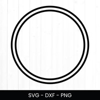 CIRCLE Frame SVG | CIRCLES Monogram Svg | Circle Frames Svg | Circle ...