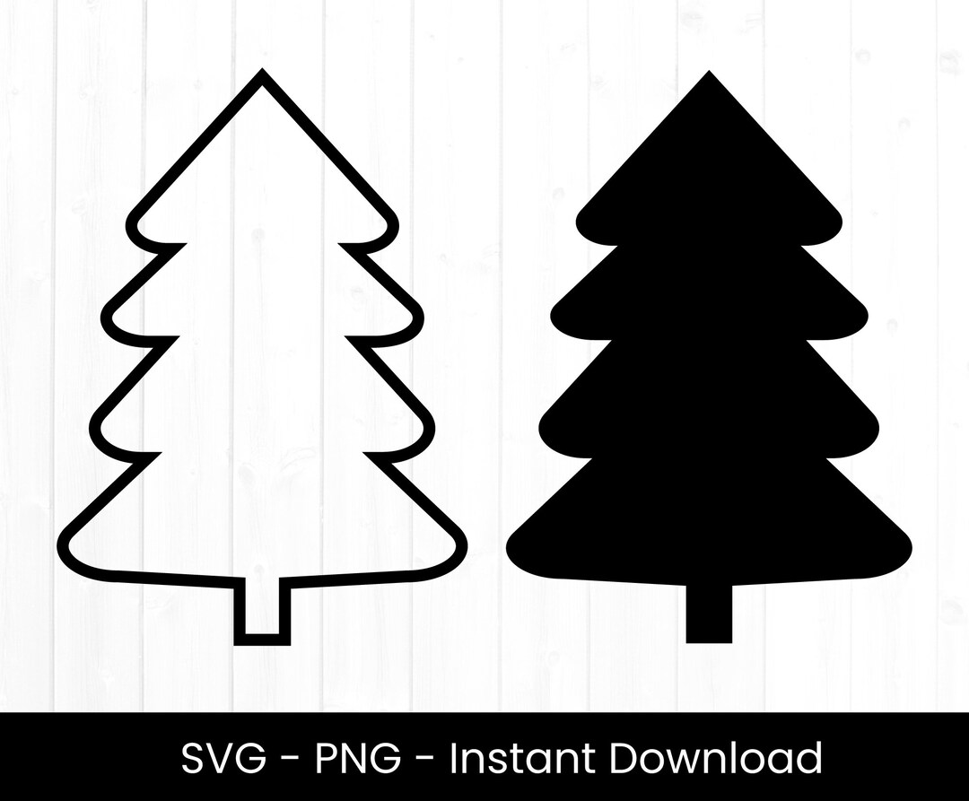 Christmas Tree for Commercial Use, Christmas Tree SVG, Cut File ...