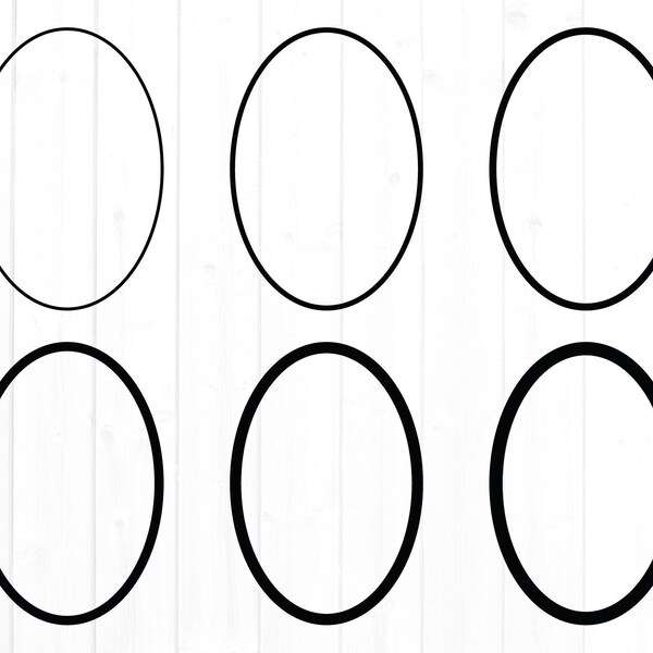 Oval Frame - Etsy