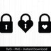 Padlock Svg, Commercial Use Cut File, Digital Design, Instant Download ...
