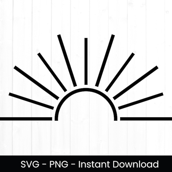 Sun Svg - Etsy