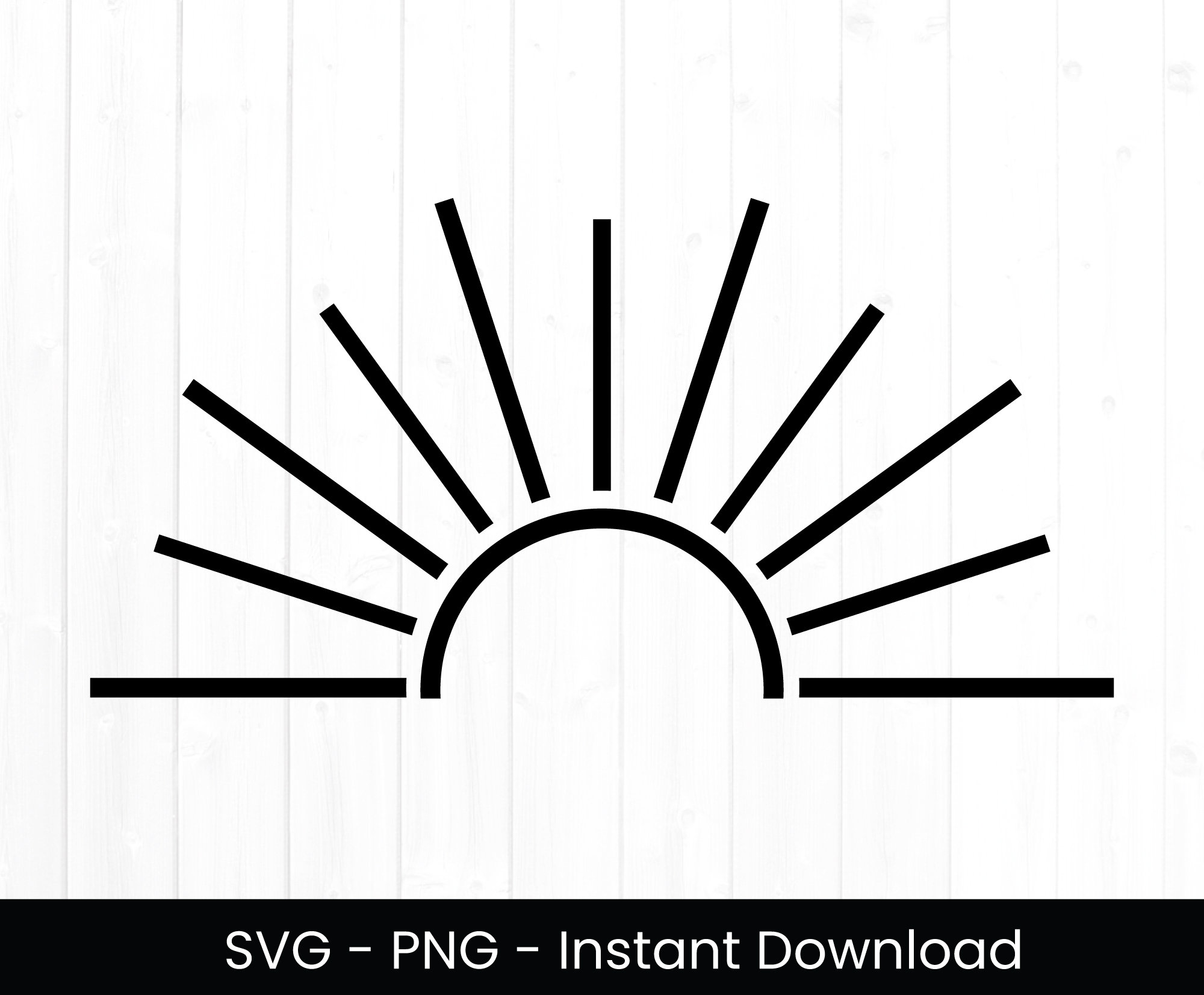 Half Sun SVG for Cricut Sun Svg for Commercial Use Cut File - Etsy Canada