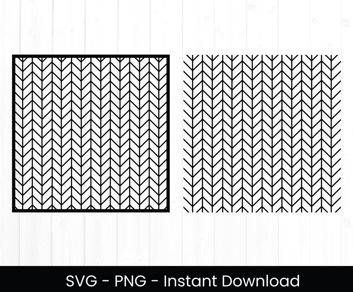 Chevron Pattern Svg File Commercial Use Png Cricut Cut | Etsy