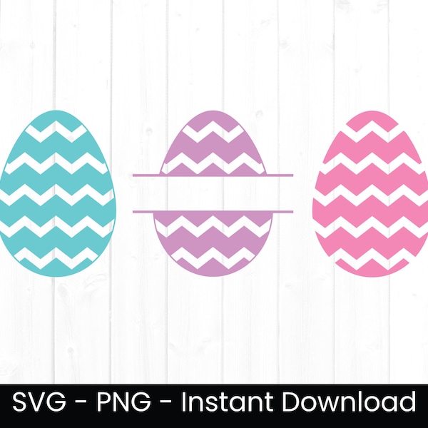 Chevron Easter Egg - Etsy