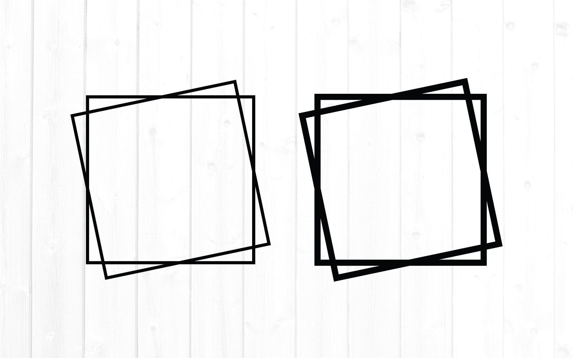 Art & Collectibles Cut File for Silhouette Geometric Frame svg ...