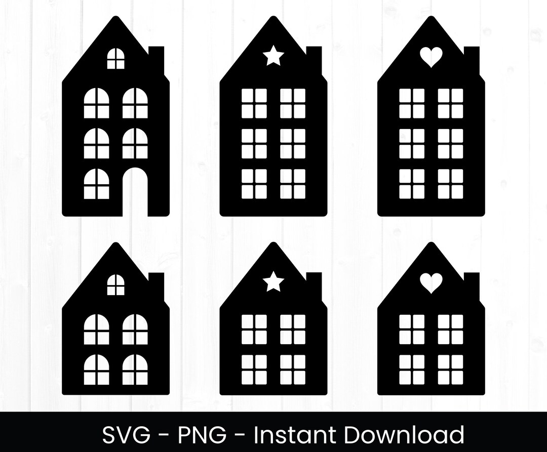 Haus Bundle, Haus svg für kommerzielle Nutzung, Home Cut Datei ...