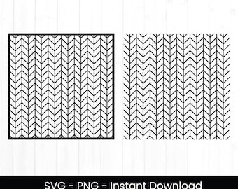 Herringbone Svg Cut File Commercial Use Png Herringbone | Etsy