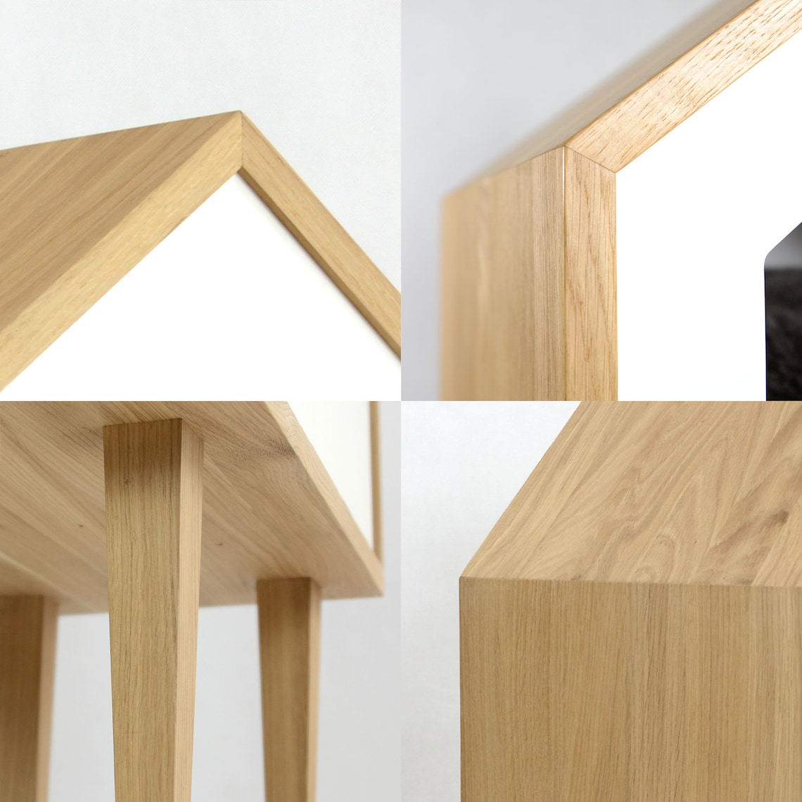 Premium Cat House Cat House Oak Wood Cat House Cat Tree Etsy