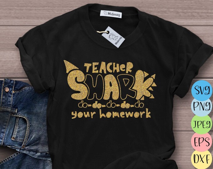 Teacher Shark Svg, Teacher Life Svg, Teach Svg, Teaching Svg, Teacher ...