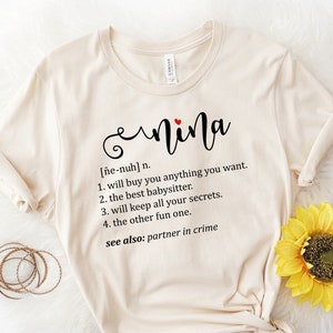 Nina Definition Svg, Auntie Svg, Blessed Auntie Svg, Aunt Svg, Auntie ...